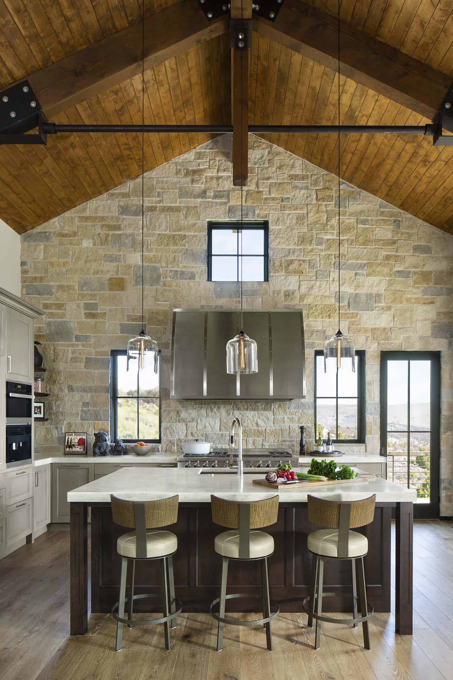 Design Gallery: Modern Homes With Stone Countertops